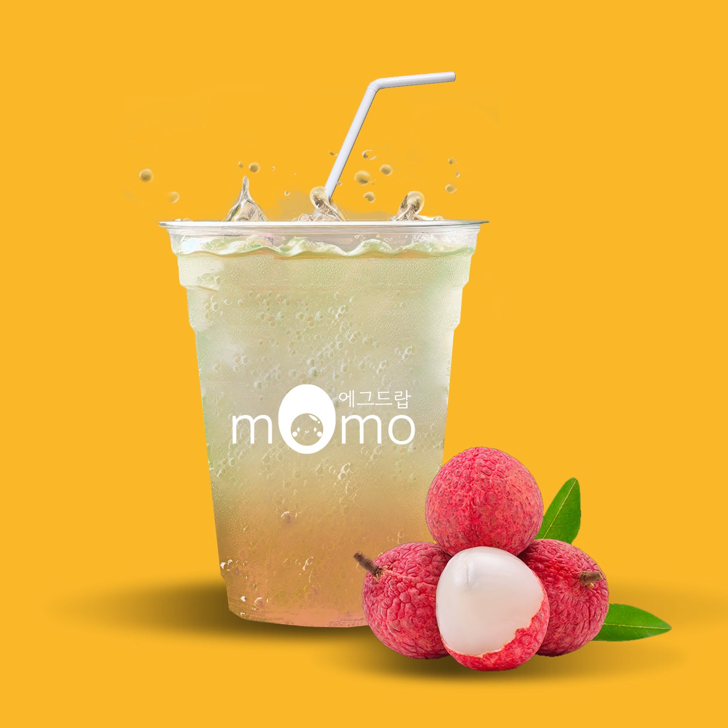 Lychee Fruit Soda – Momoeggdrop