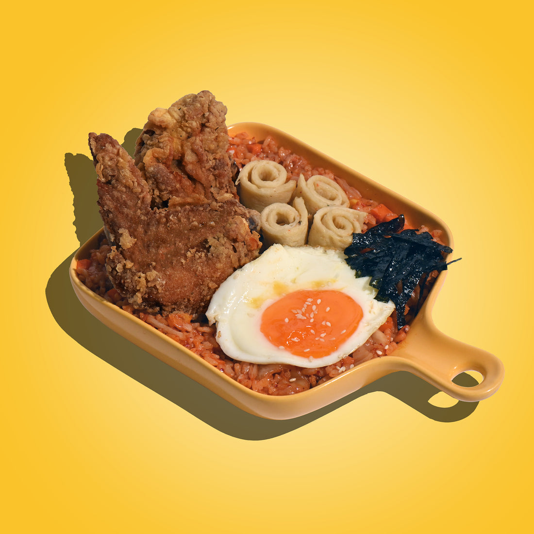 Chicken Kimchi Rice – Momoeggdrop